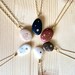 Personalized Pebbles Necklace. Diamond Gold Stone Necklace With ...