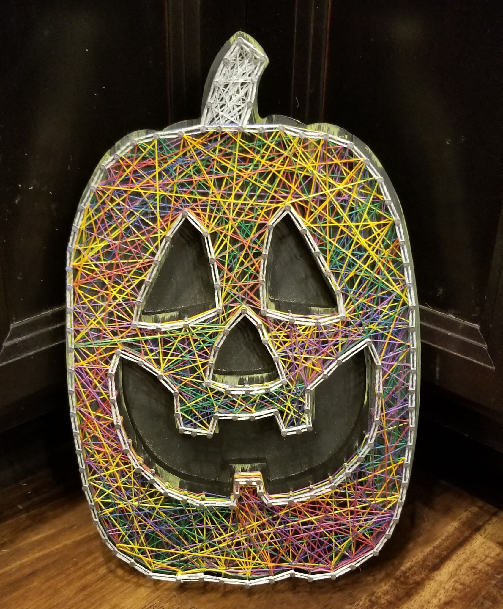 Pumpkin String Art / Fall String Art / Made to Order or DIY | Etsy