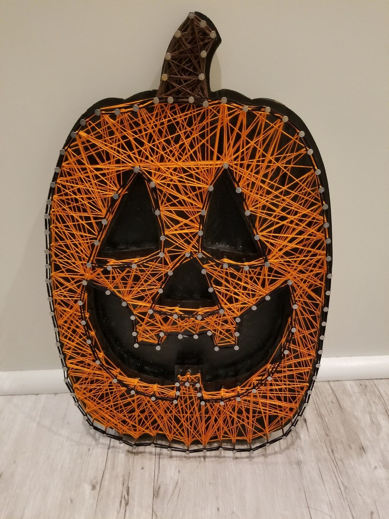 Pumpkin String Art / Fall String Art / Made to Order or DIY - Etsy