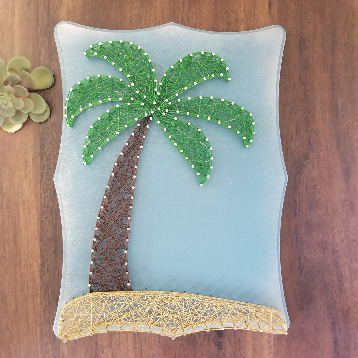 Christmas String Art, Christmas Palm, Made to Order or DIY String Art ...