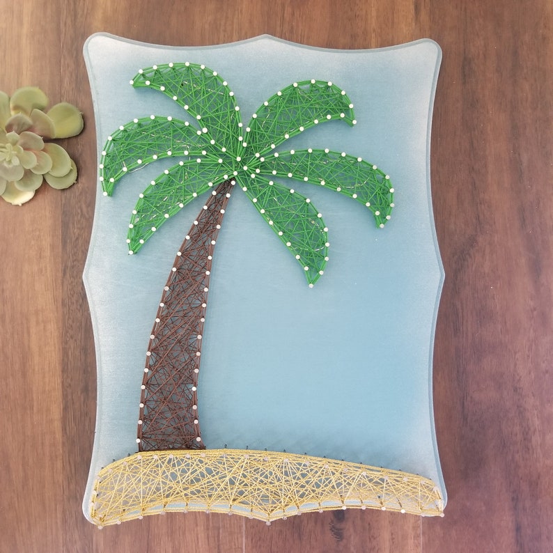 Christmas String Art, Christmas Palm, Made to Order or DIY String Art ...