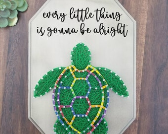 Turtle String Art | Etsy