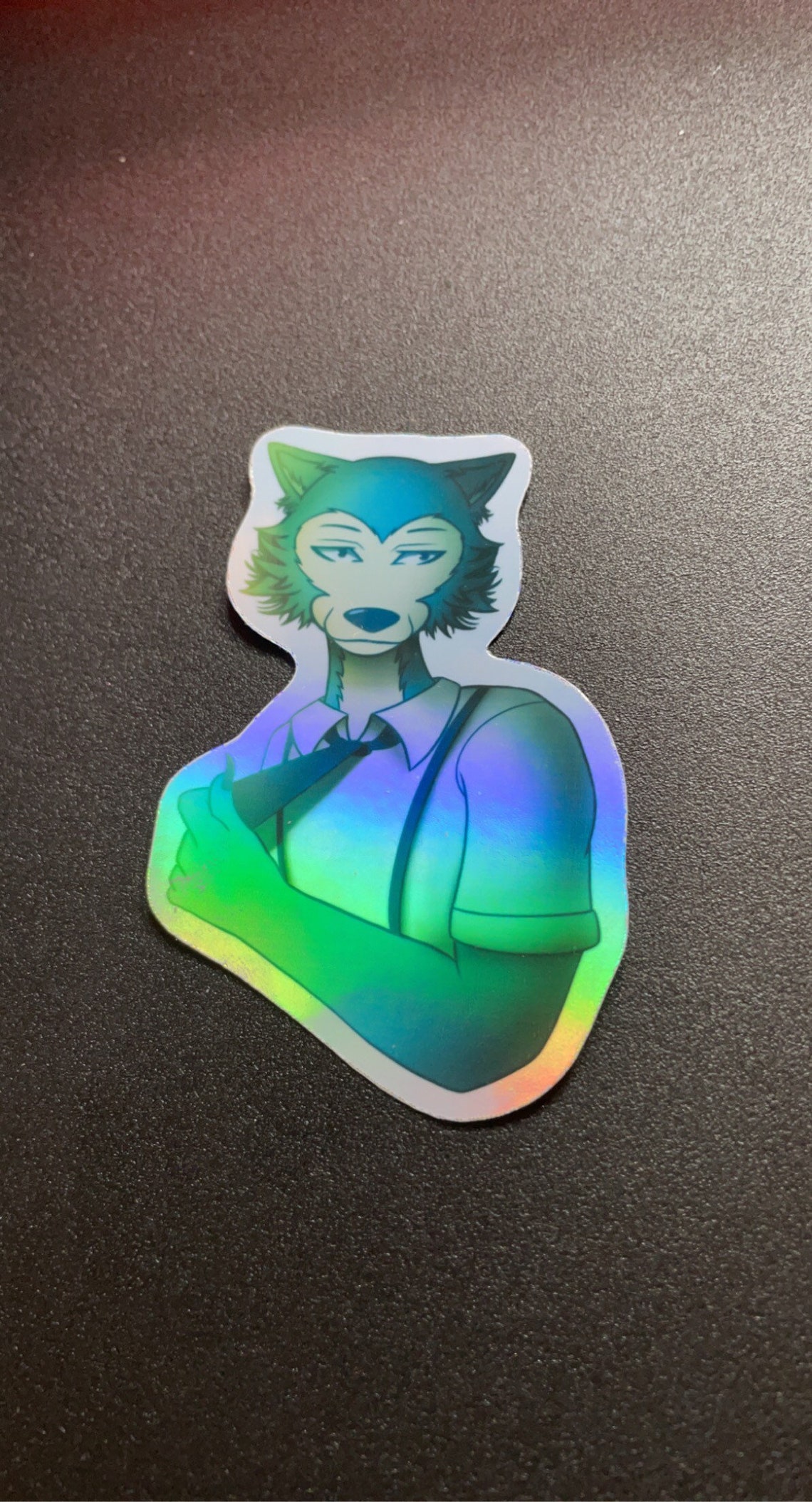 Beastars Legoshi and Haru Holographic Stickers - Etsy