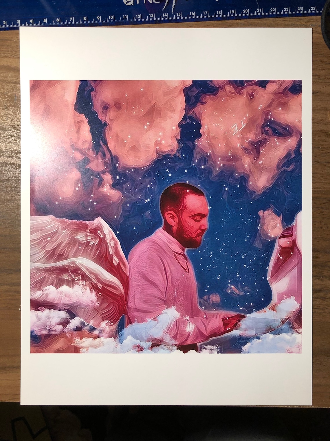 Mac Miller Angel Art Print - Etsy