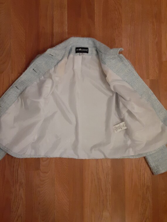 Powder Blue Tweed Jacket - Gem