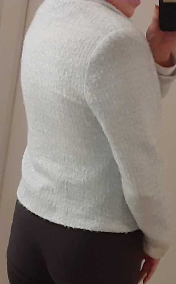 Powder Blue Tweed Jacket - Gem