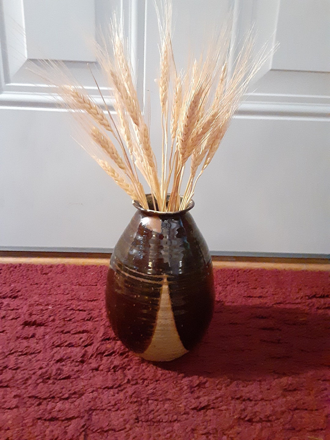 Rustic Pottery Vase - Etsy