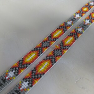 Beaded Strips - Bead Work, Craft, Non-native, Sew On, 25+" X 1/2" - Etsy