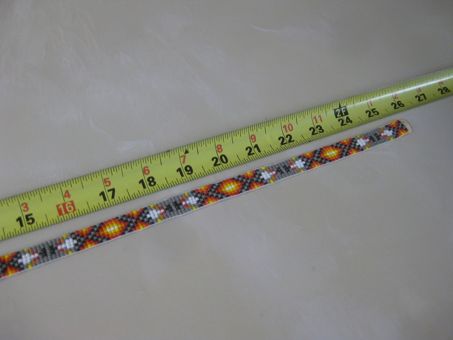 Beaded Strips - Bead Work, Craft, Non-native, Sew On, 25+" X 1/2" - Etsy