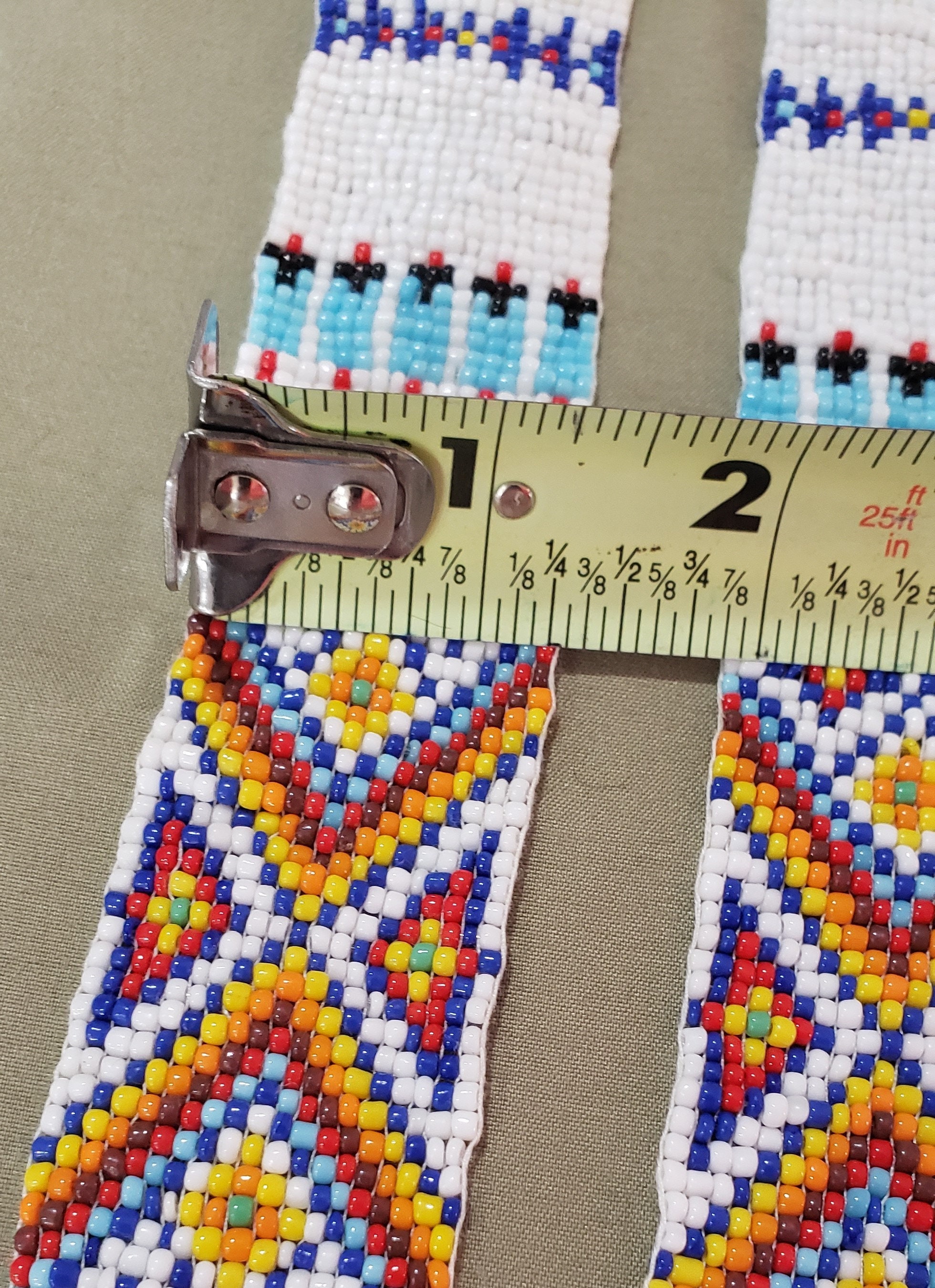 Beaded Strips - Bead Work, Craft, Non-native, Sew On, 20"x1.25" - Etsy