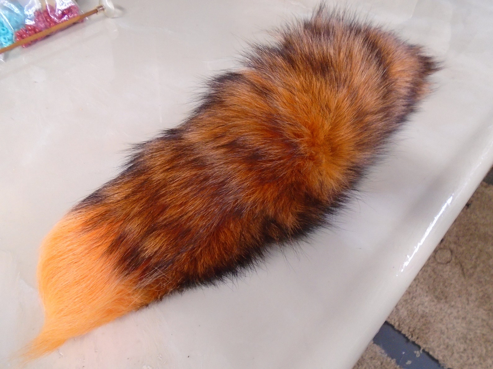 Large Dyed Ranch Fox Tails - Etsy