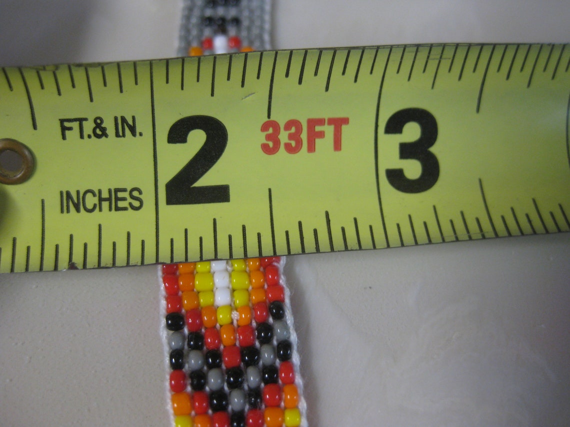 Beaded Strips Bead Work Craft Non-native Sew On - Etsy