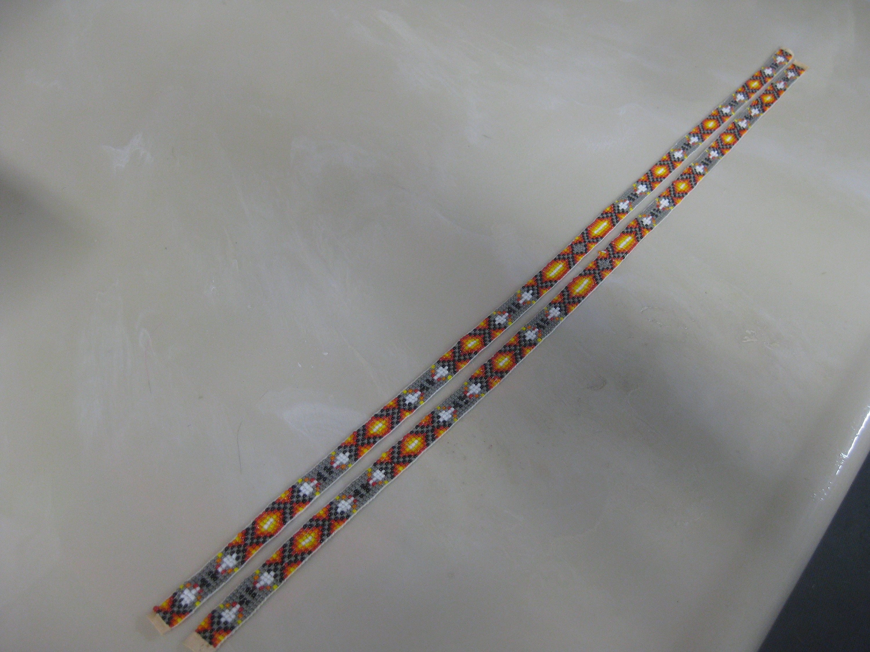 Beaded Strips Bead Work Craft Non-native Sew On - Etsy