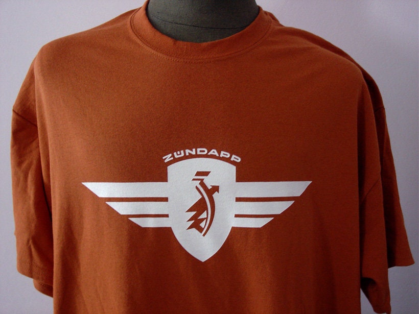Zündapp T-Shirt Siebduck | Etsy