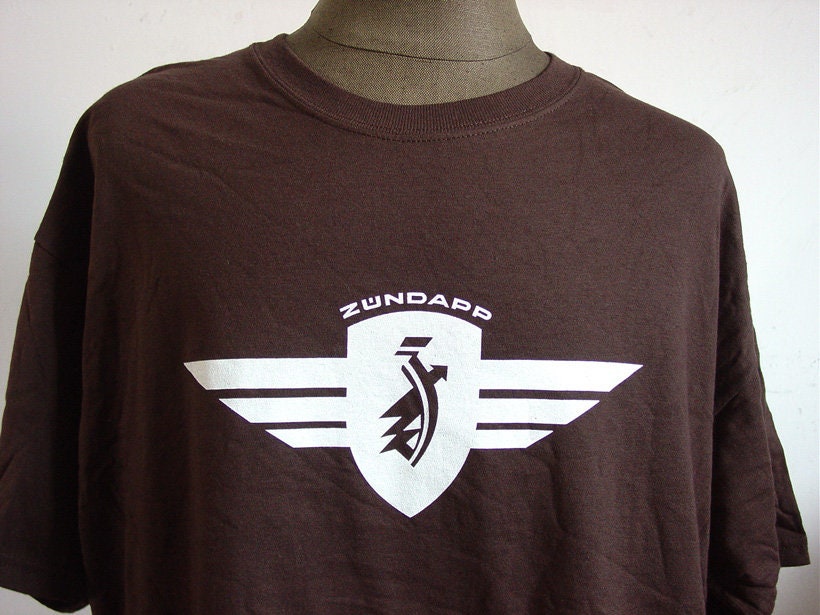 Zündapp T-Shirt Siebduck | Etsy