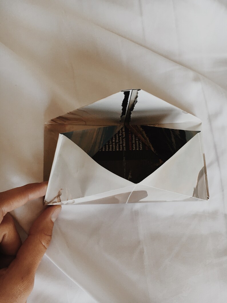 Recycled Magazine Envelopes - Etsy