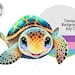 Baby Turtle Bundle Wall Art Cute Little Turtles for Boy and - Etsy
