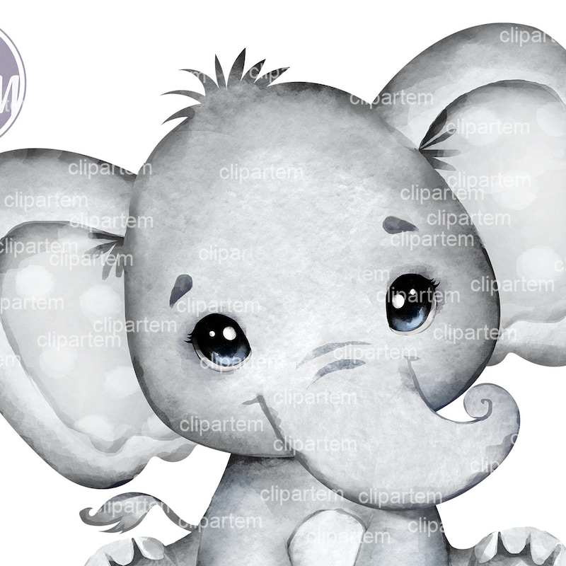 Gray Elephant - Etsy