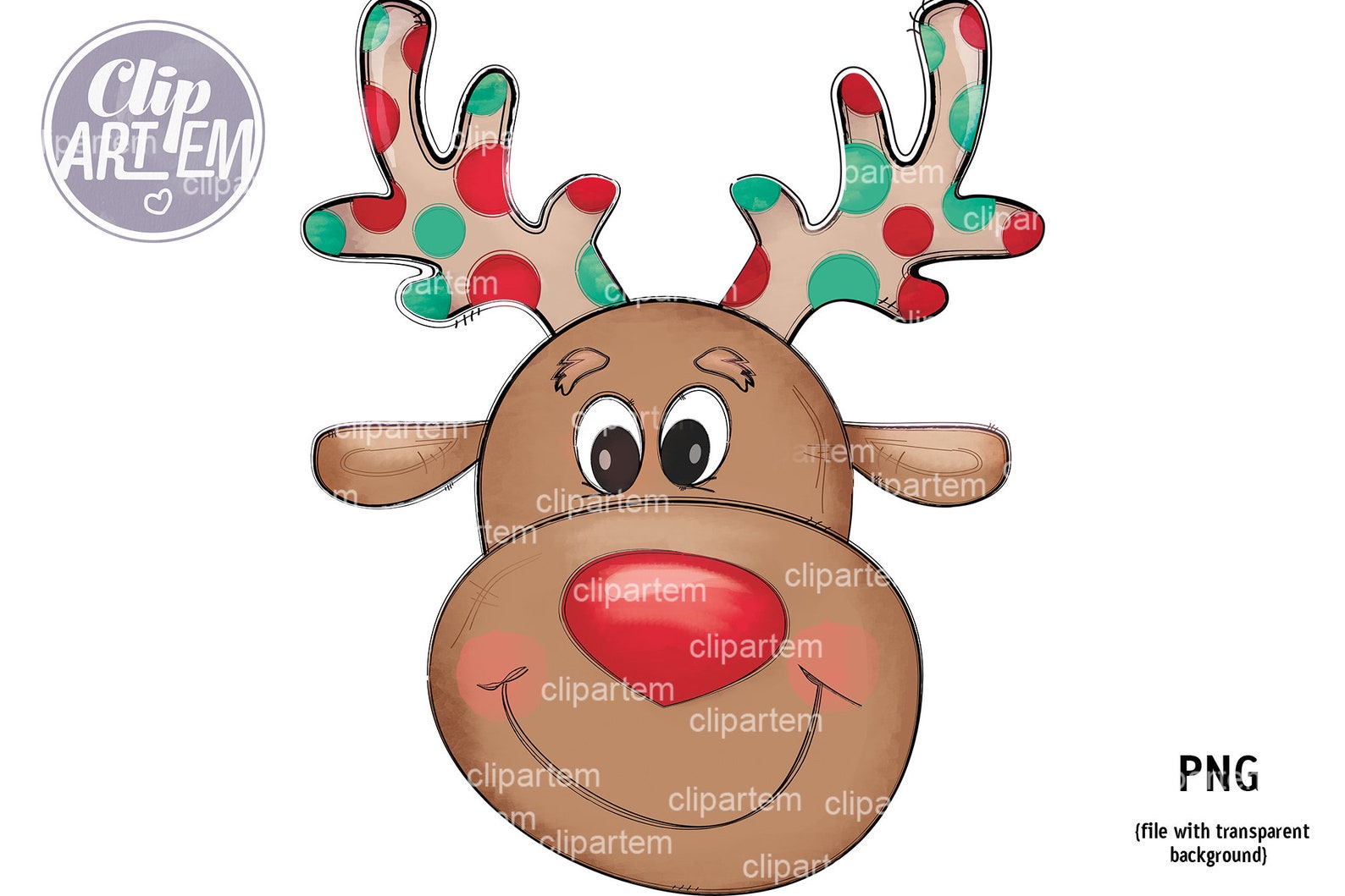 Reindeer Doodle PNG Clip Art Boy Reindeer Christmas Image Transfer ...