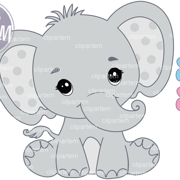 Layered Elephant Svg - Etsy