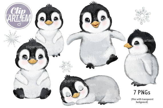 Baby Penguins Clipart