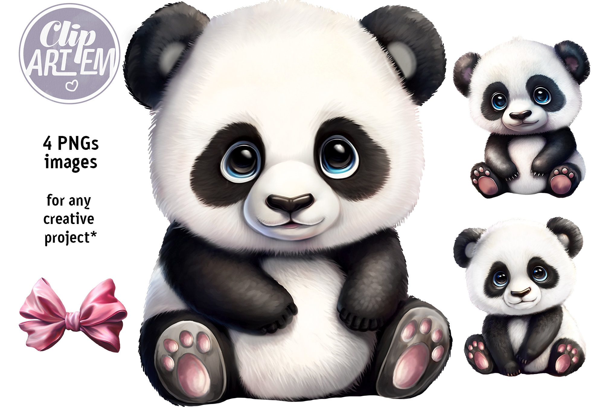 Cute Baby Panda Bears
