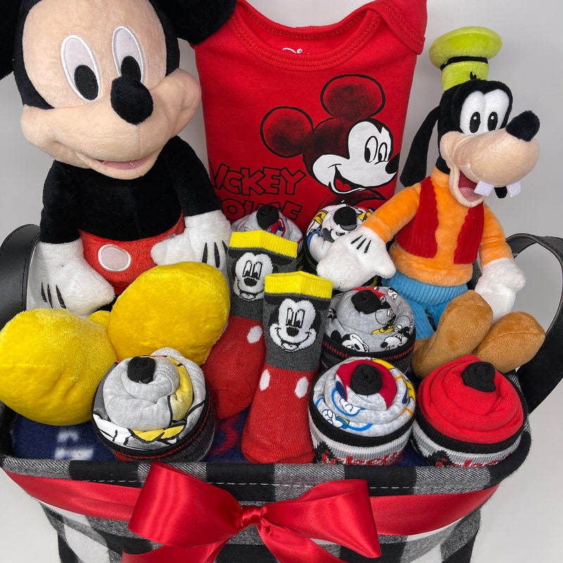 Mickey Mouse Basket - Etsy