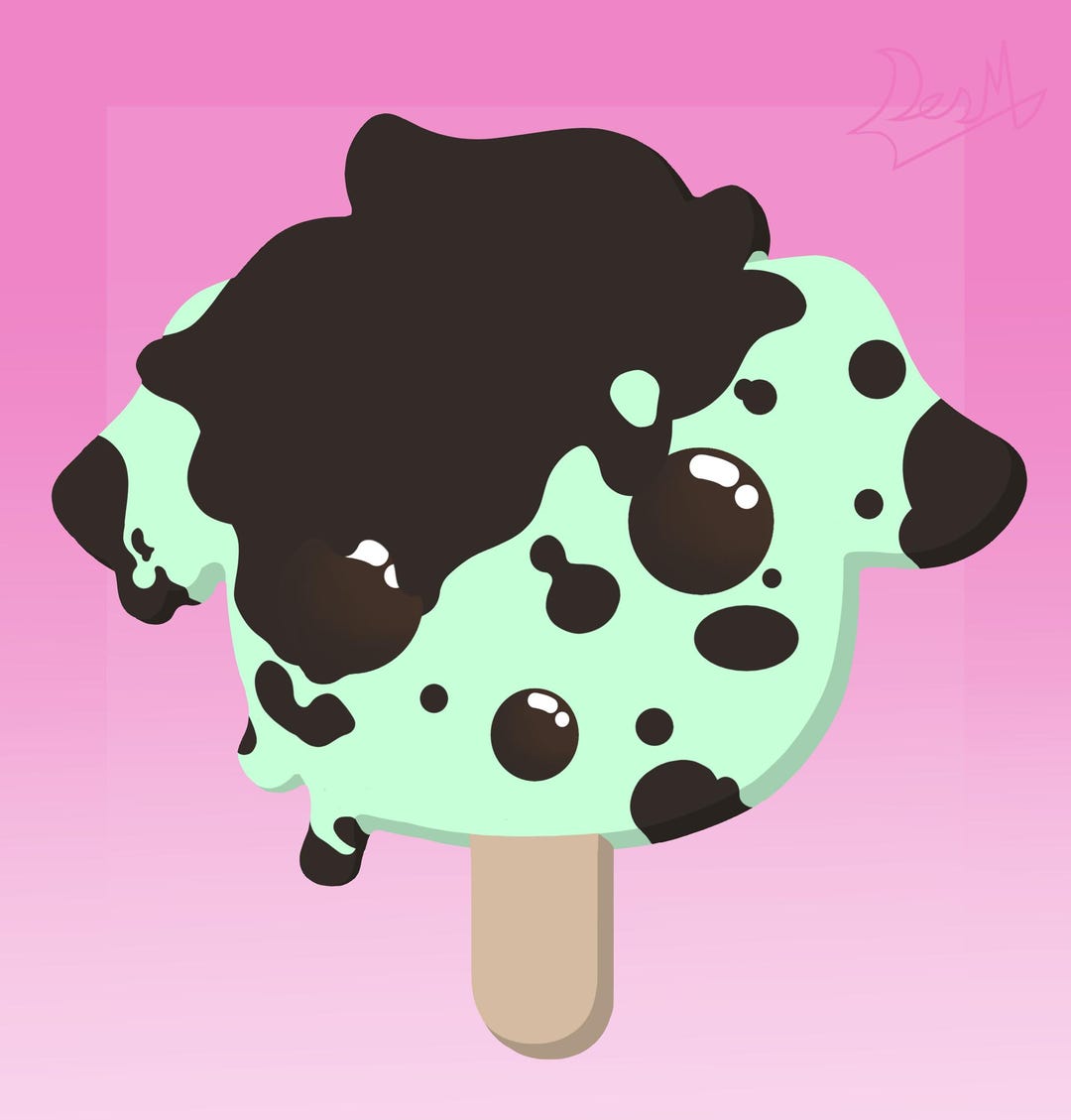 Custom Ice Cream Pop Furry OC Character Icon - Etsy