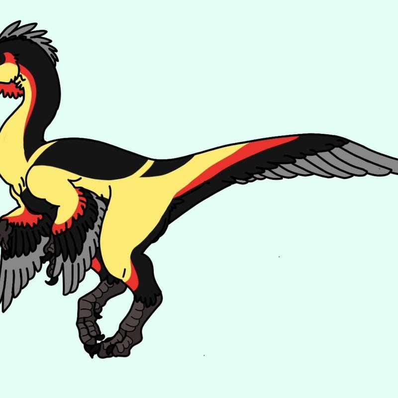 Dinosaur Adopts Furry - Etsy