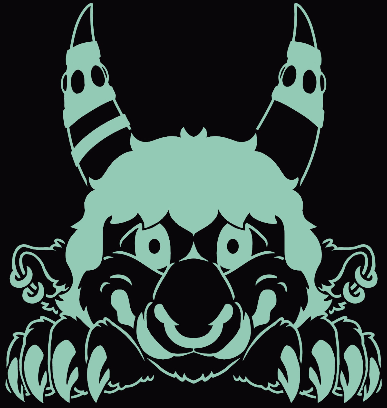 Custom Furry / Character Permanent Vinyl Car Decal COMMISSIONS OPEN - Etsy