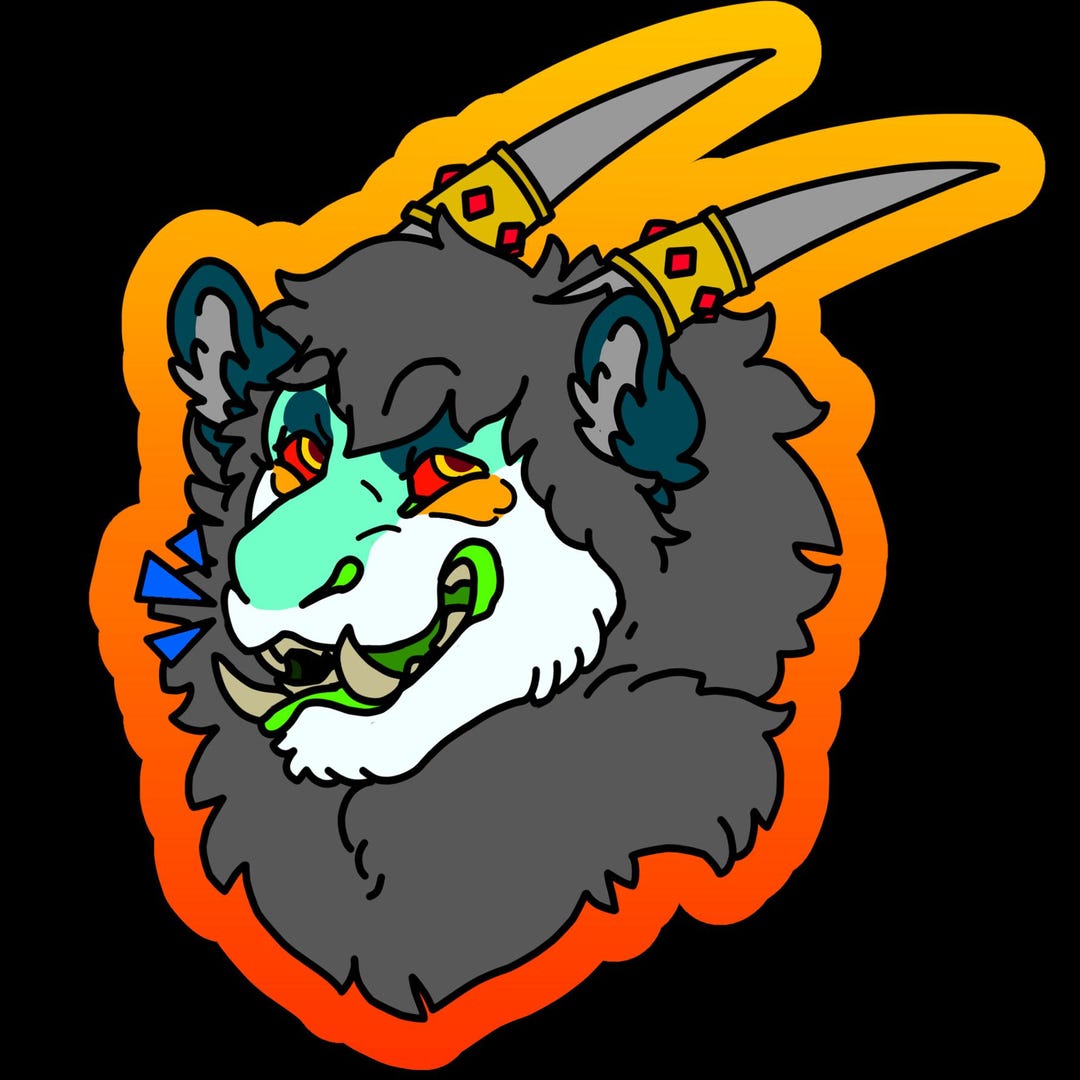 5 Custom Telegram Furry/fursona/oc Sticker Pack - Etsy