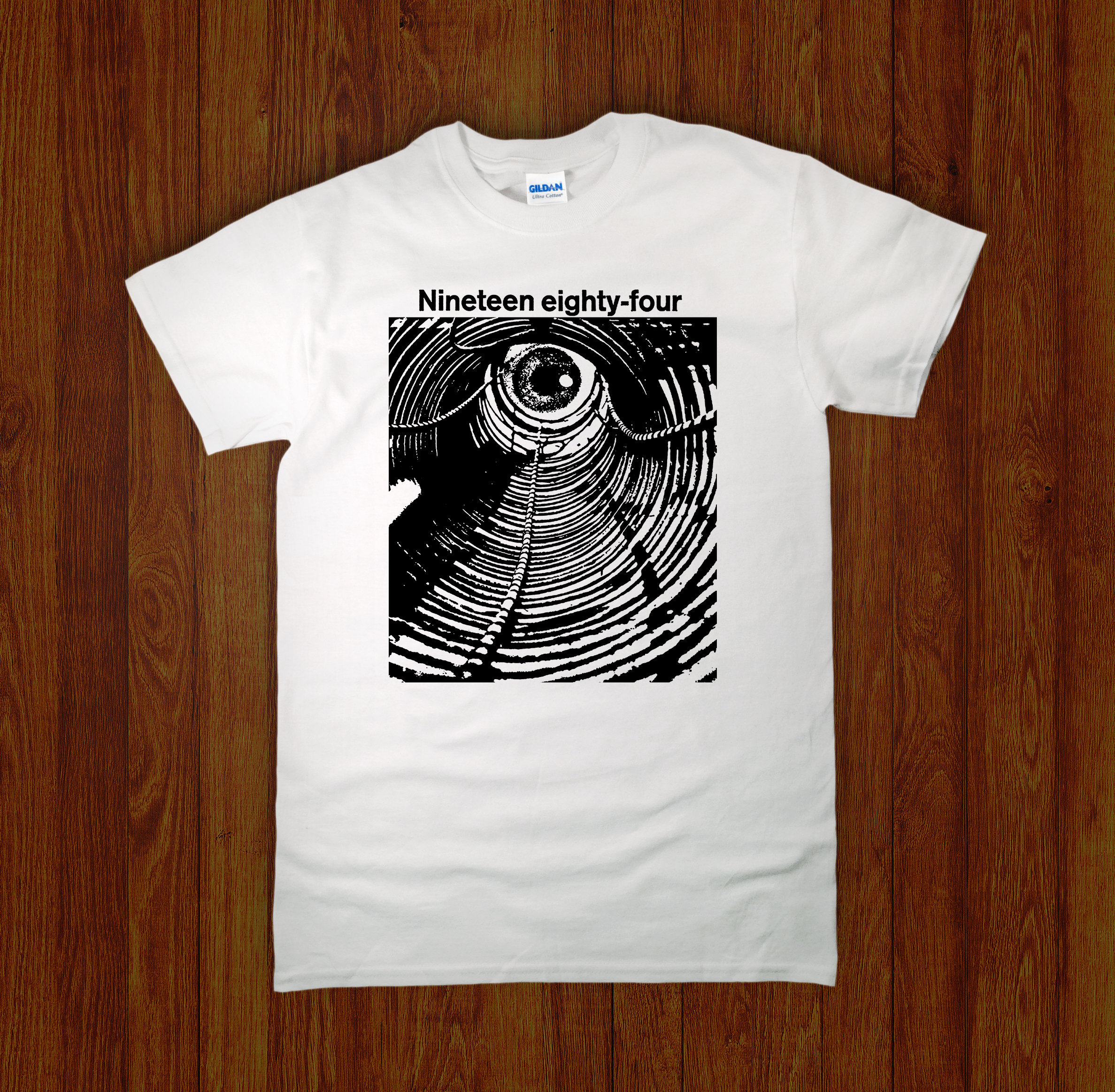 1984 GEORGE ORWELL Shirt Fahrenheit 451 Ray Bradbury Sci Fi Dystopian ...