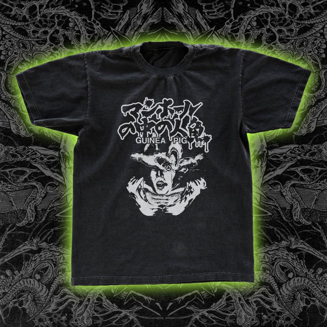 Night Channels Guinea Pig Devil's Experiment Shirt Cult Film Body ...