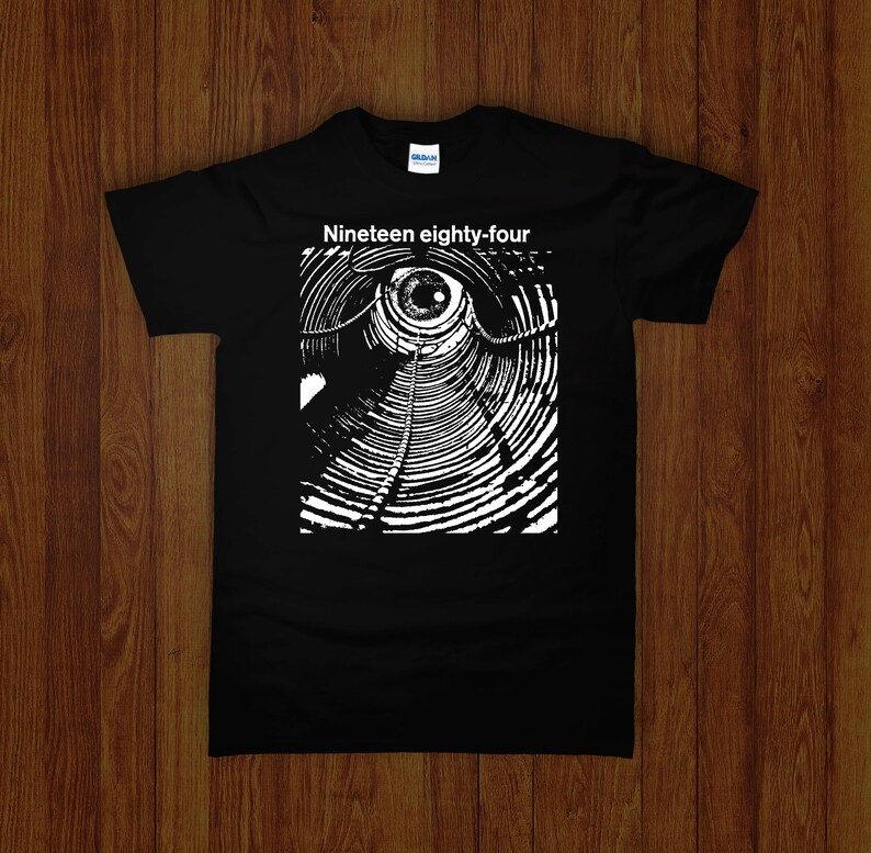 1984 GEORGE ORWELL Shirt Fahrenheit 451 ray bradbury sci fi | Etsy