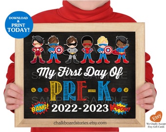 Superhero Pre K - Etsy