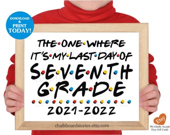 Last Day 7th Grade | Etsy