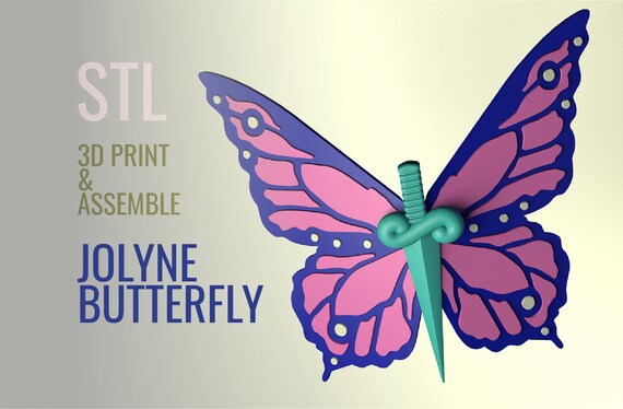 Jolyne Butterfly Instant Download STL - Etsy New Zealand