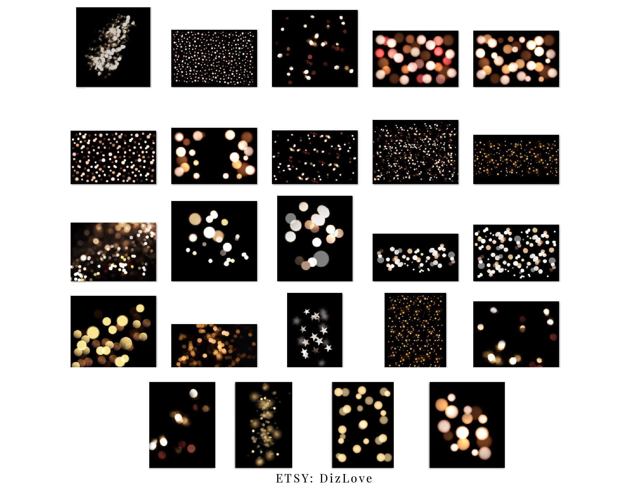 Christmas Tree Bokeh, Overlay, Overlays, Christmas Light Overlays ...