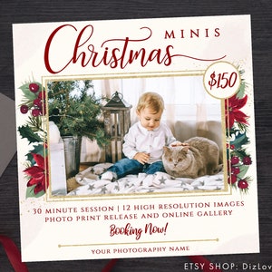 Christmas Minis Marketing Bundle Christmas Mini - Etsy