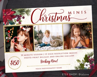Glitter Mini Session Template - Etsy