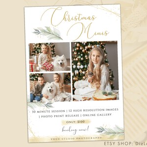Christmas Mini Session Template, Holiday Minis, Farm Tree Minis ...