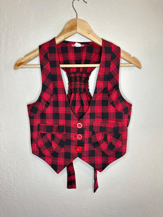 Vintage y2k red plaid - Gem
