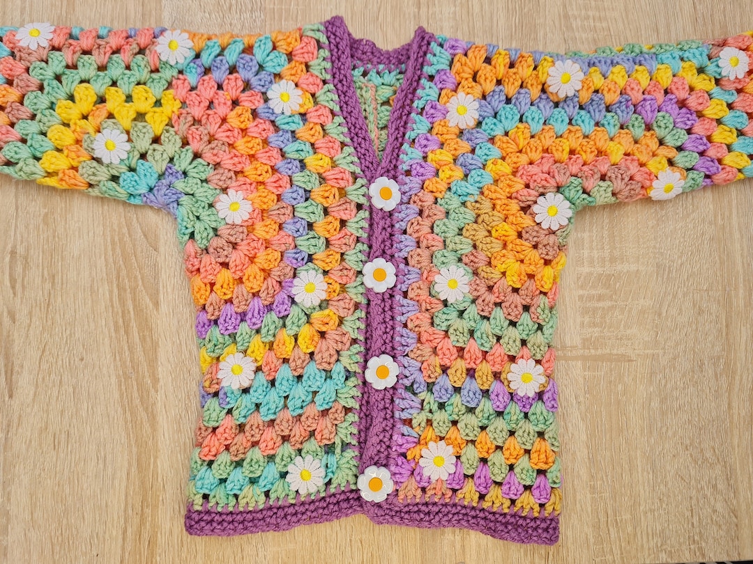 Kids Hexi Cardigan Pattern - Etsy