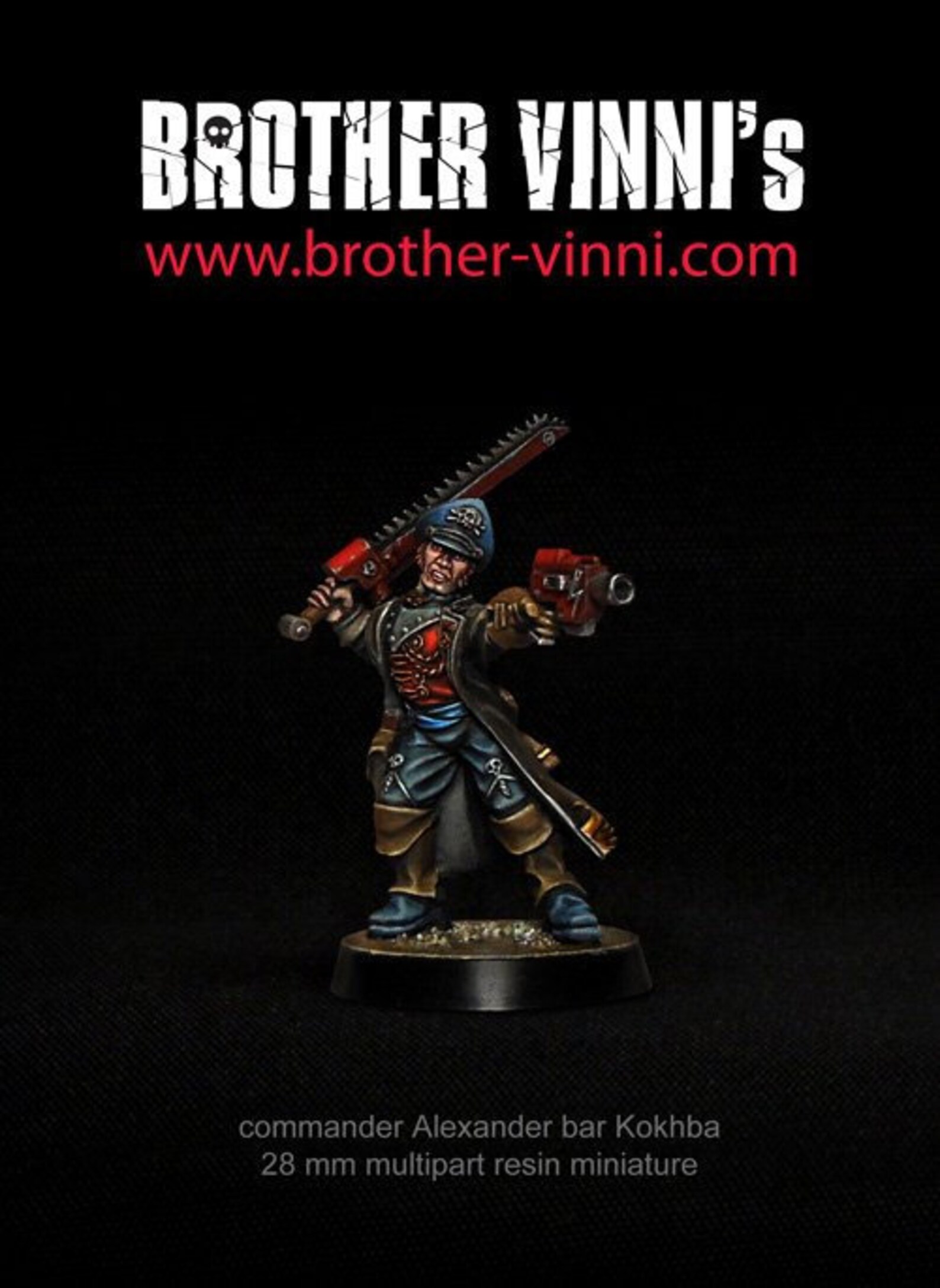 Commissar Ciaphas Cain warhammer 40k 28mm Miniature | Etsy