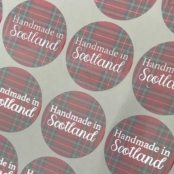 Tartan Stickers - Etsy