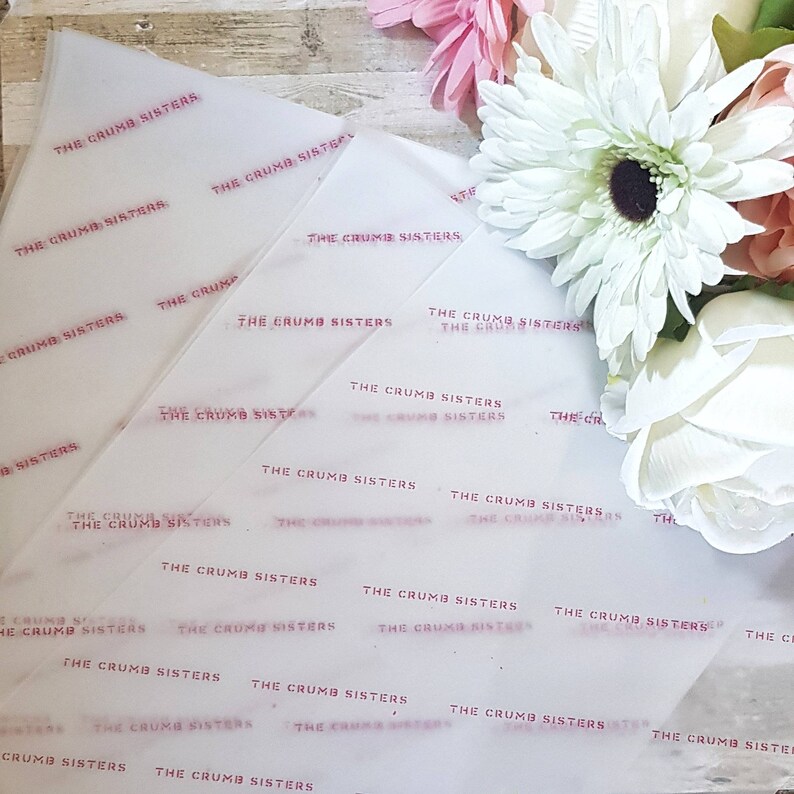 Custom Logo Translucent Packaging Sheets logo tissue paper | Etsy