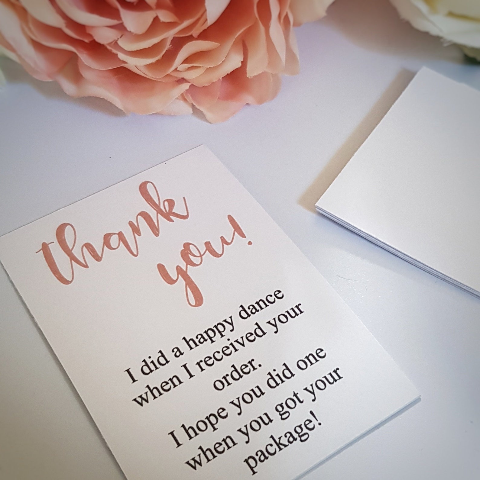 Generic thank you cards small business cards business | Etsy