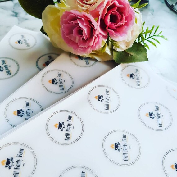 Custom Logo Translucent Packaging Sheets Logo Paper Vellum - Etsy