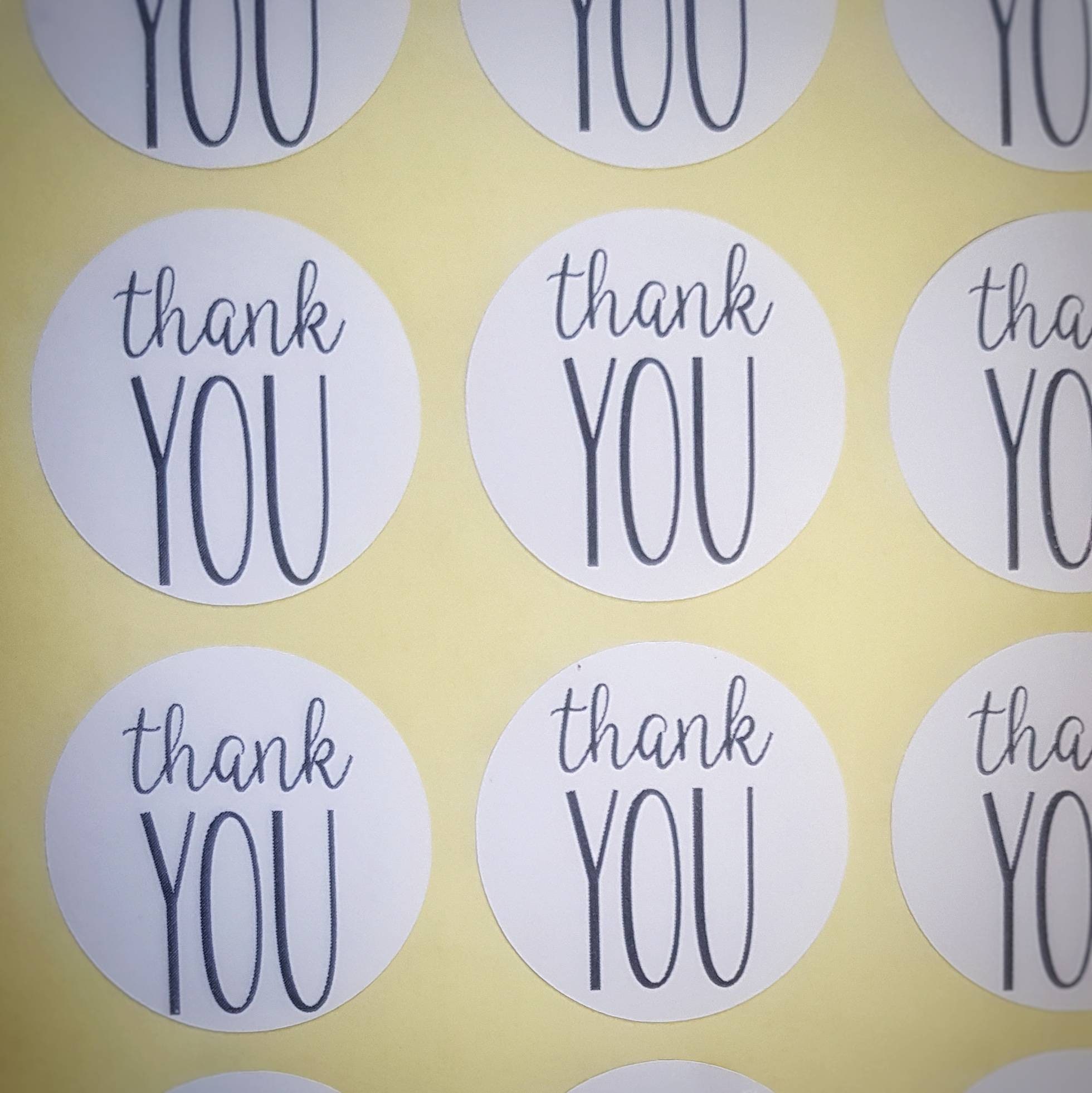 Thank You Stickers Small Business Packaging Review Stickers | Etsy