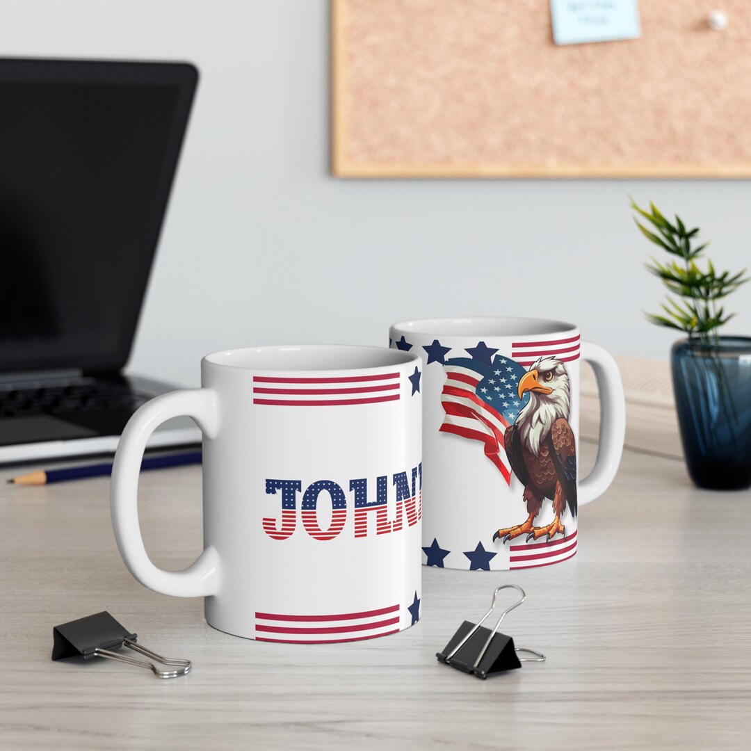 Personalized Veteran Mug - Personalized American Mugs - Personalized ...